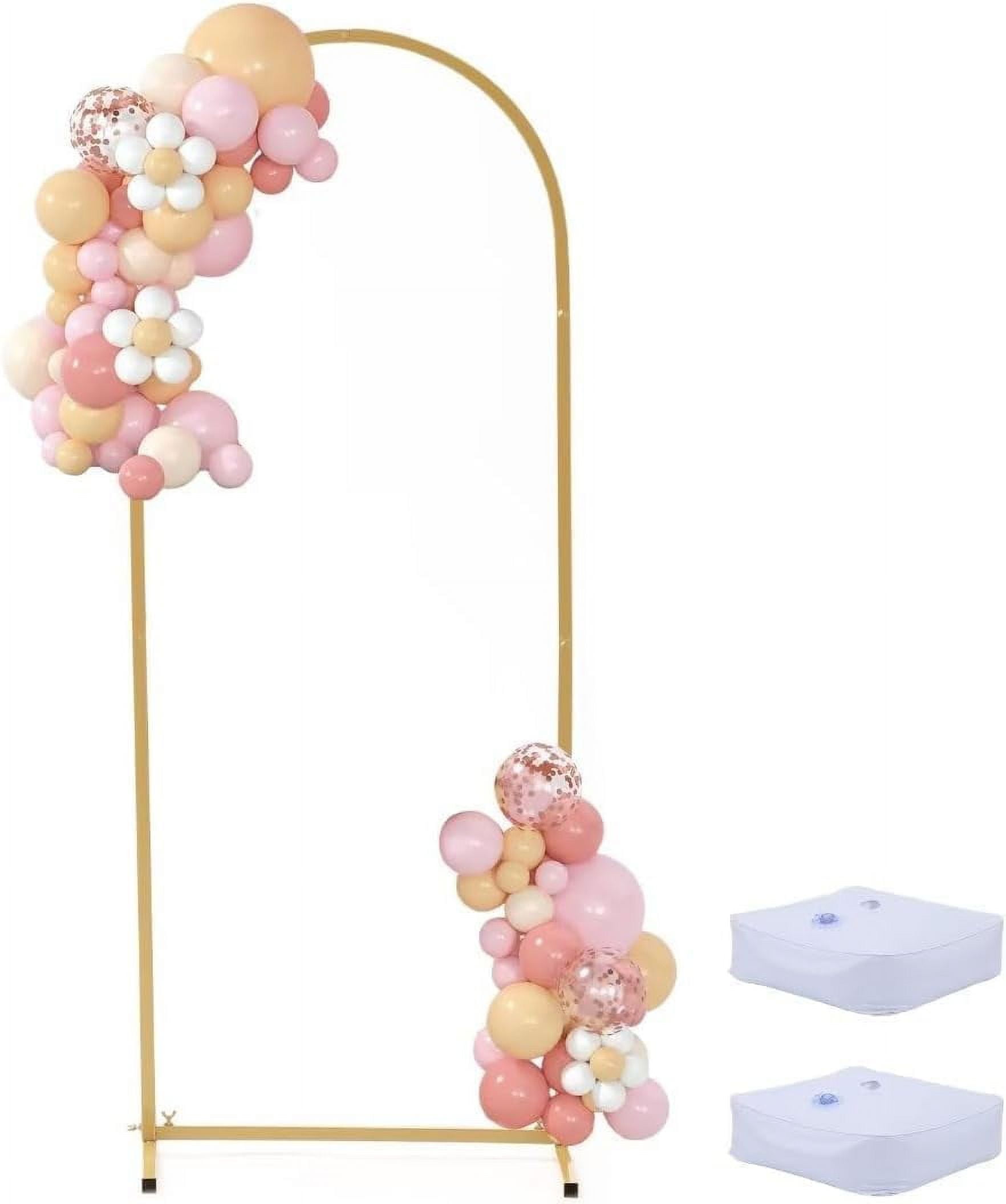 Gold Wedding Arch Backdrop Stand, Balloon Arch Frame, Party Decoration ...
