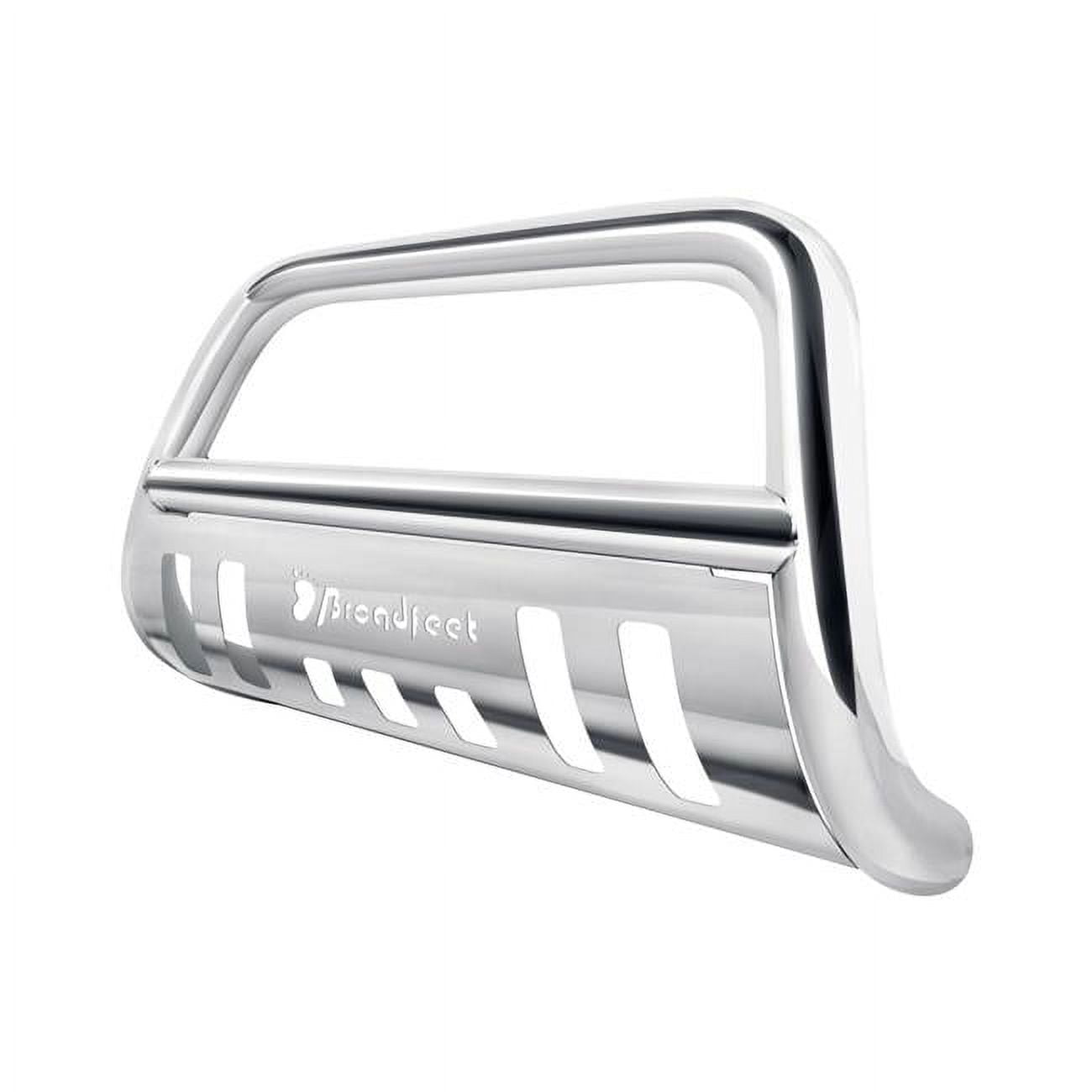 Broadfeet Motorsports Equipment 3 in. Polished Bull Bar with Skid Plate ...