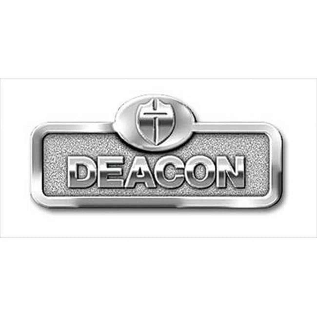 Broadman Holman 466123 Badge Deacon With Cross Magnetic Brass - Walmart.com