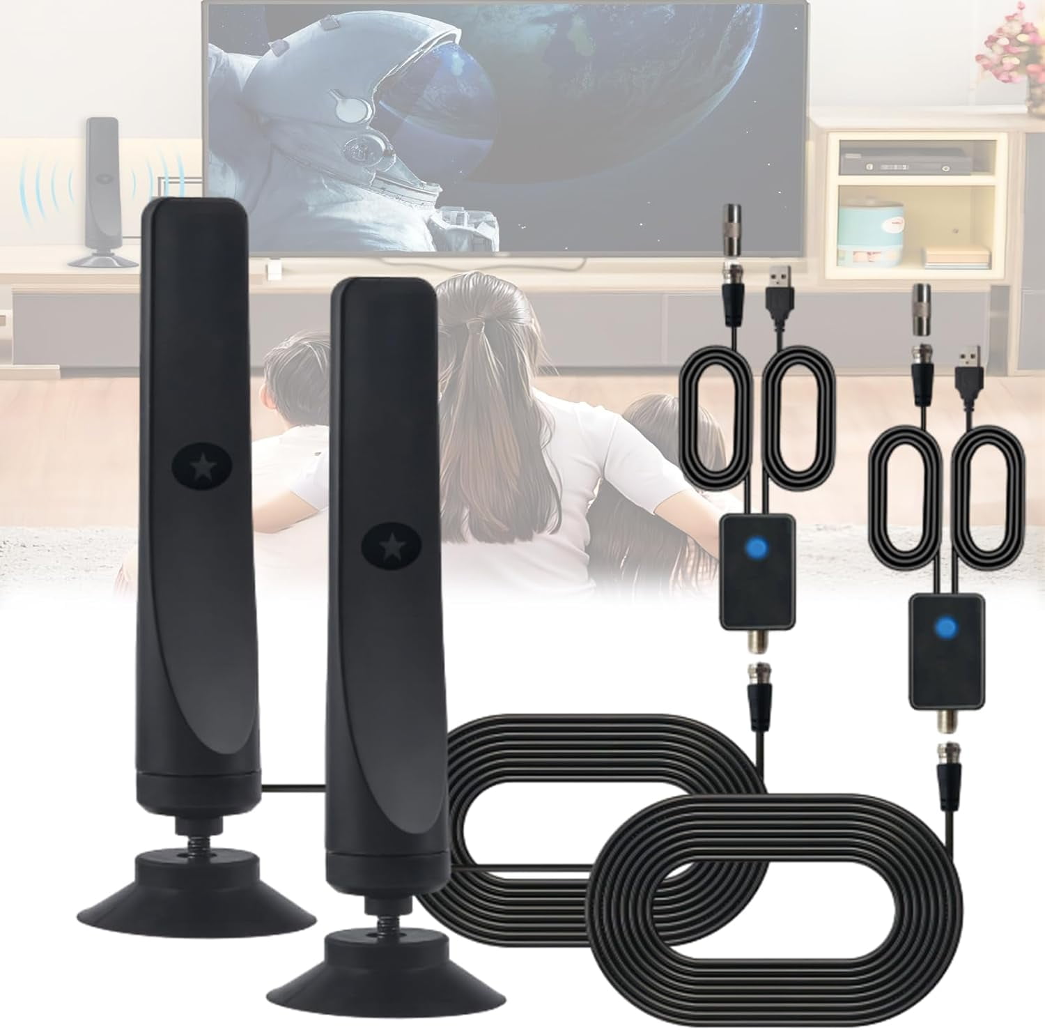 Broadwave TV Antenna 2025, Broadwave TV Antenna, Supports 4k Indoor ...