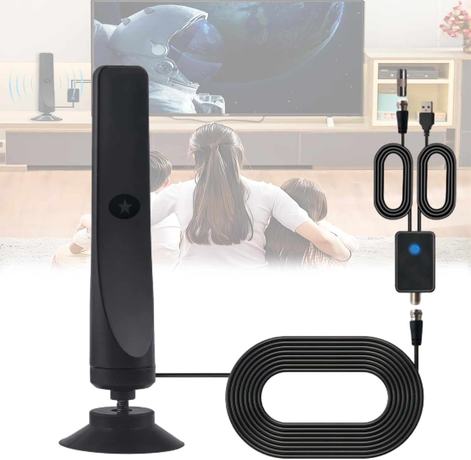 Broadwave TV Antenna 2025, Broadwave TV Antenna, Supports 4k Indoor ...