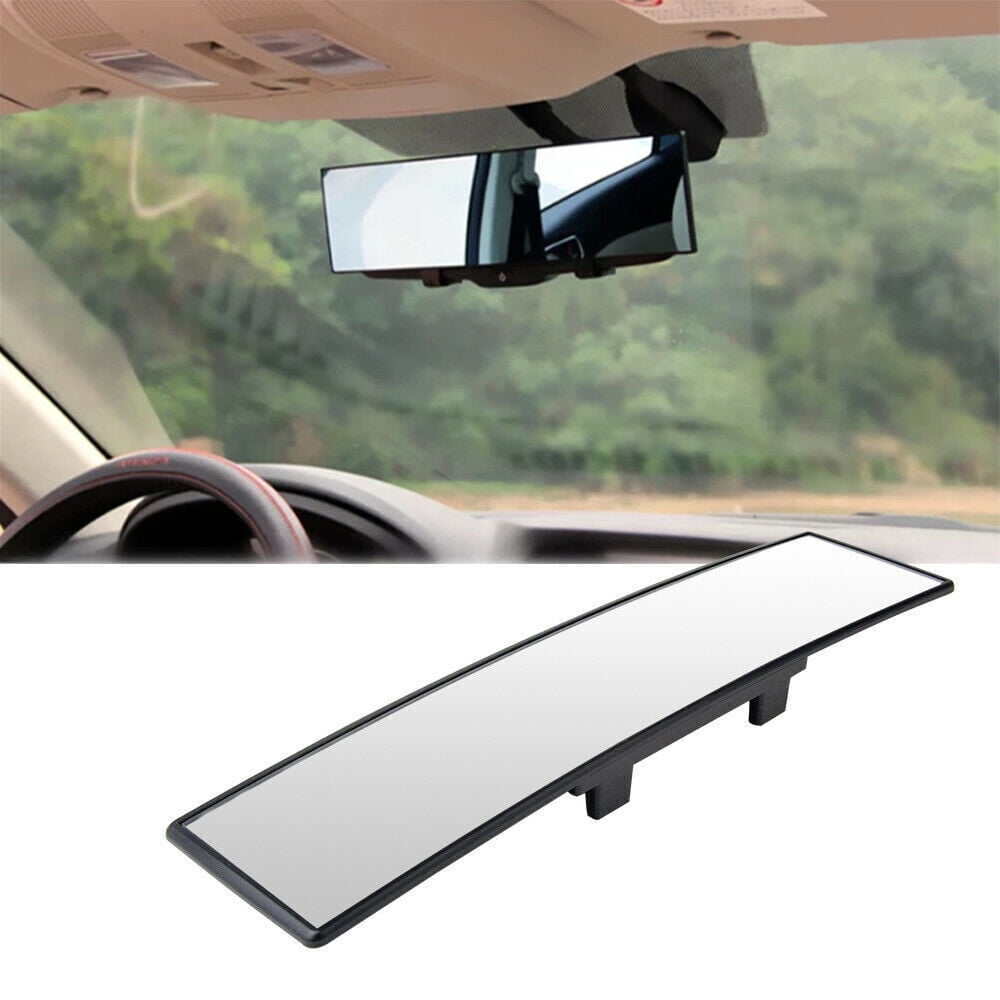Broadway 300MM Wide Convex Interior Clip On Rear View Clear Mirror ...