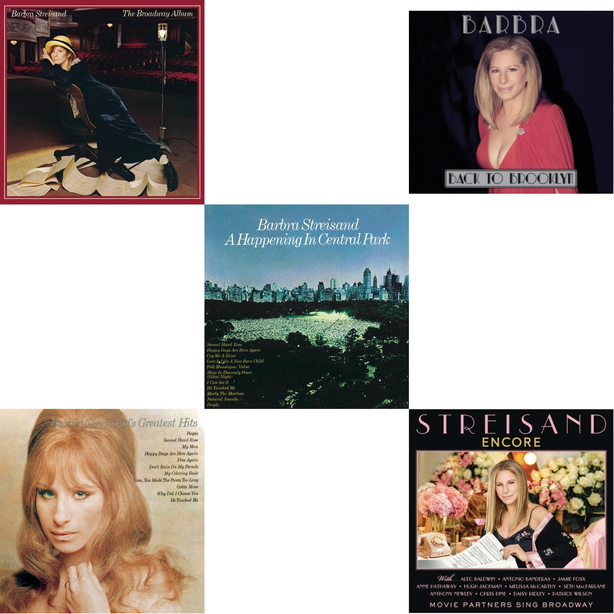 Broadway Album & Greatest Hits & Happening In Central Park & Back To ...