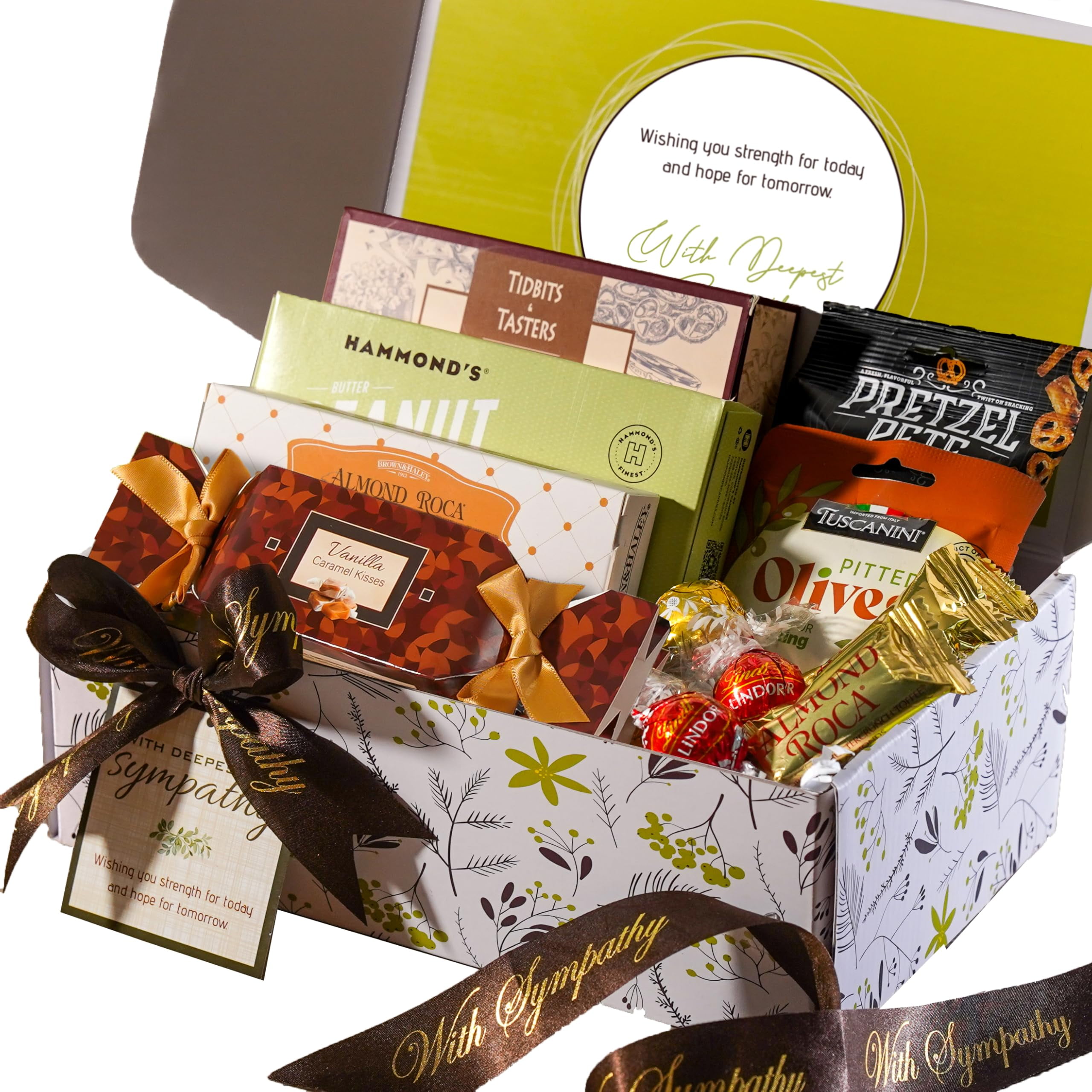 Broadway Basketeers Sympathy Gift Box - Gourmet GHH1Delight - Kosher ...