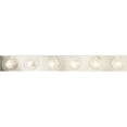 Broadway Collection Six-Light Polished Chrome Traditional Bath Vanity ...