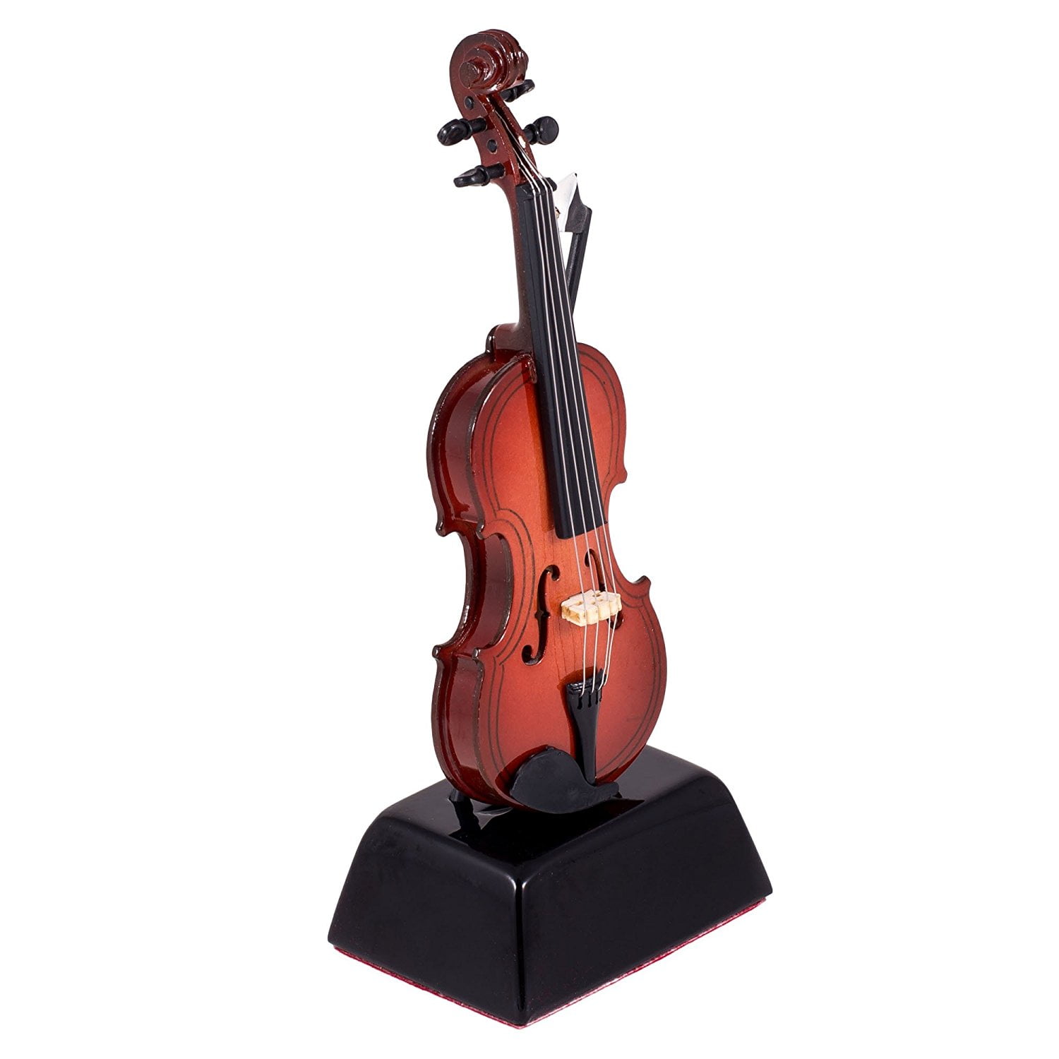 Broadway Gift Brown Violin Miniature Musical Instrument Figurine on ...