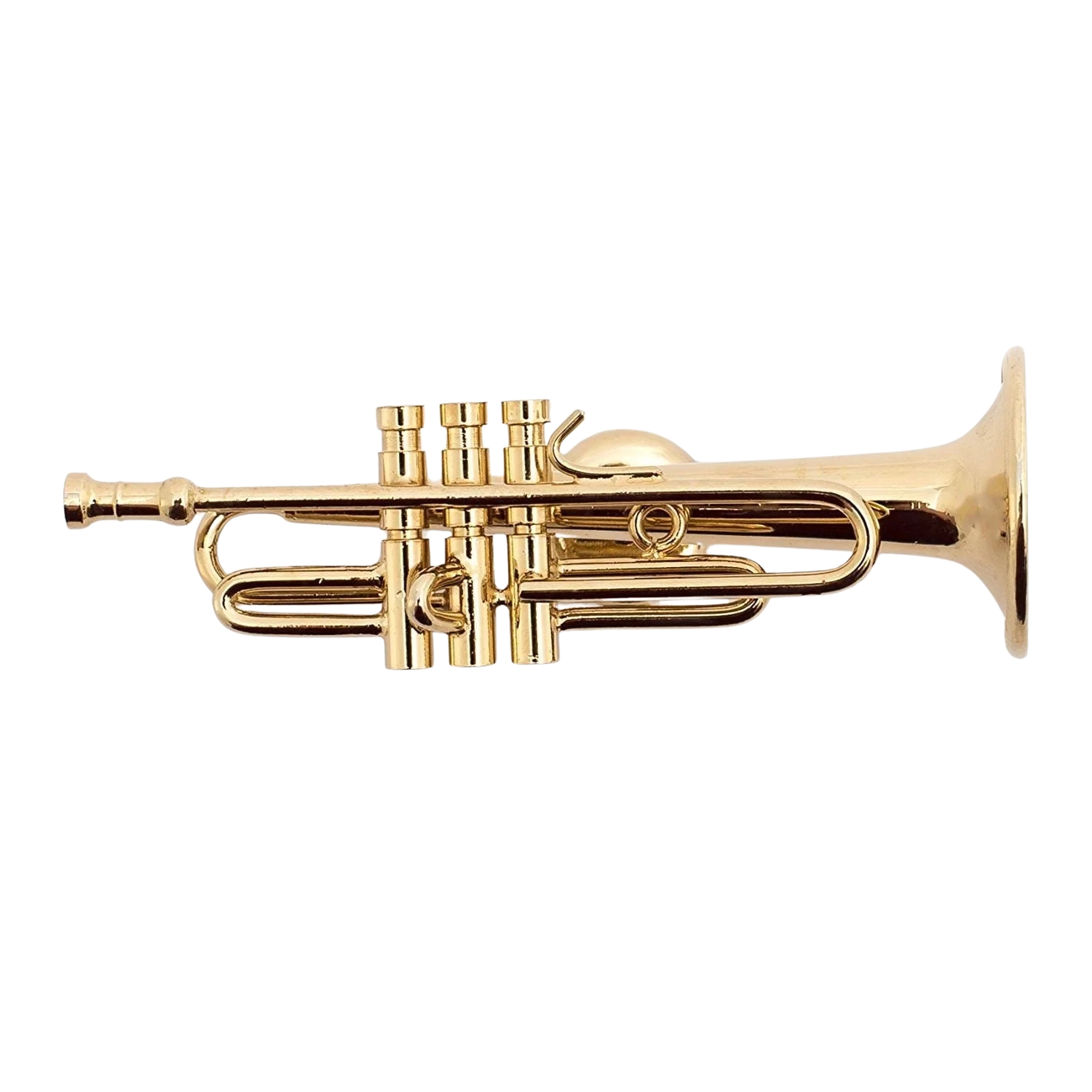 Broadway Gifts Co Miniature Gold Magnet Decorative 2.5'' L Trumpet ...