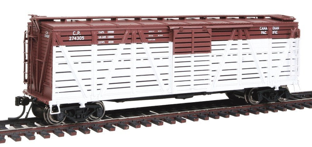 Broadway Limited 2522 HO Scale Stock Car w/Cattle Sounds, CPR - Walmart.com