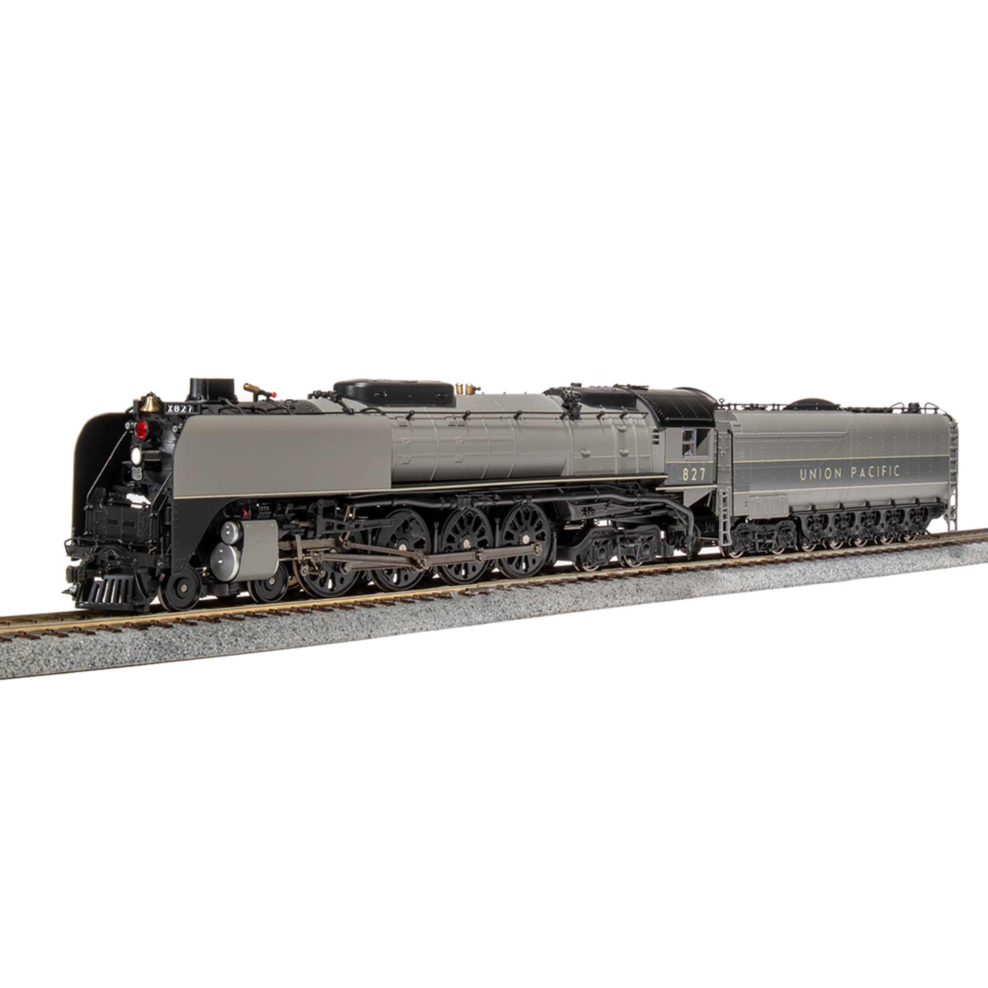 Broadway Limited Imports HO Loco 4-8-4 FEF-2 TTG w/ Alum Prgn4 UP #827 ...