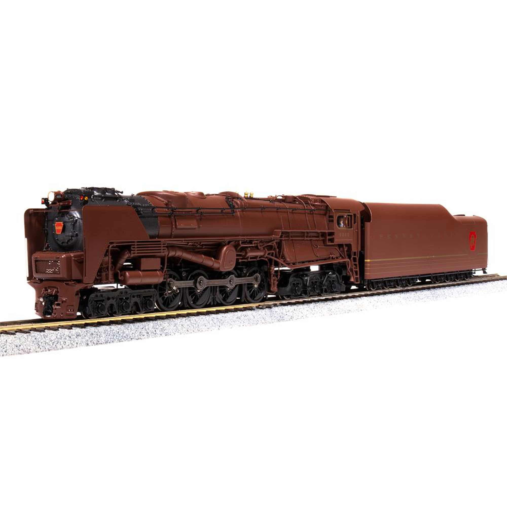 Broadway Limited Imports HO S2 6-8-6 Tscn Red Lg Smke Def Prgn4 PRR ...