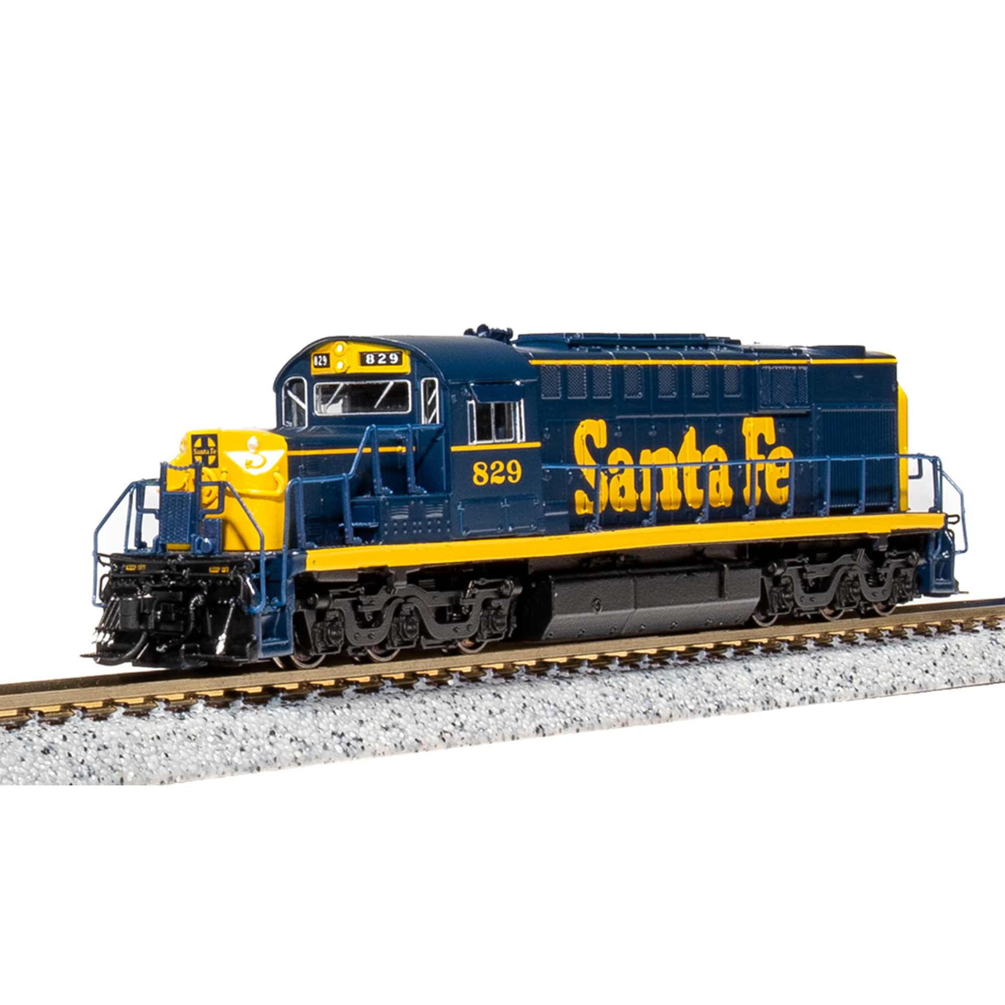 Broadway Limited Imports N Loco Alco RSD-15 BlueYellow Prgn4 ATSF #829 BLI6610 N Locomotives ...