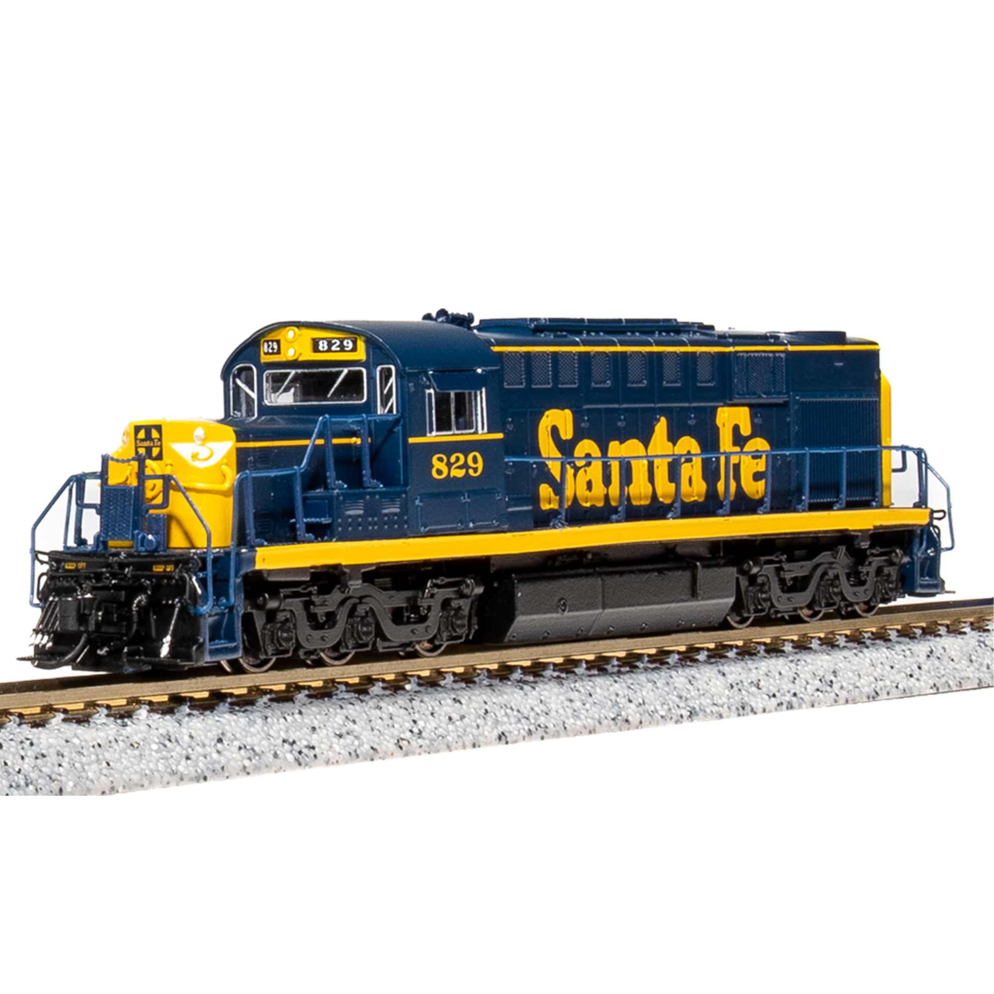 Broadway Limited Imports N Loco Alco RSD-15 BlueYellow Prgn4 ATSF #830 BLI6611 N Locomotives ...