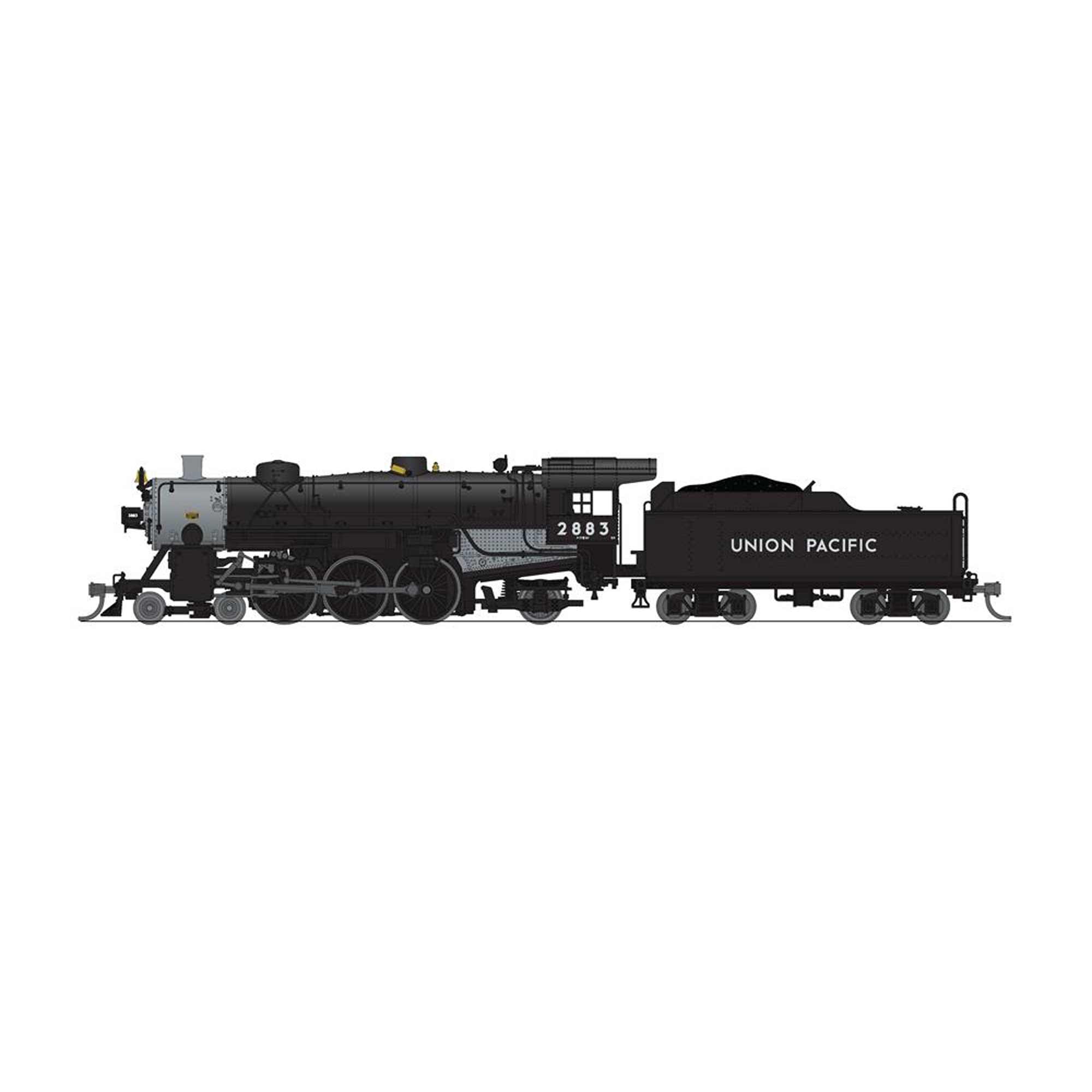 Broadway Limited Imports N USRA Light Pacific 4-6-2 Unlettered Prgn4 ...