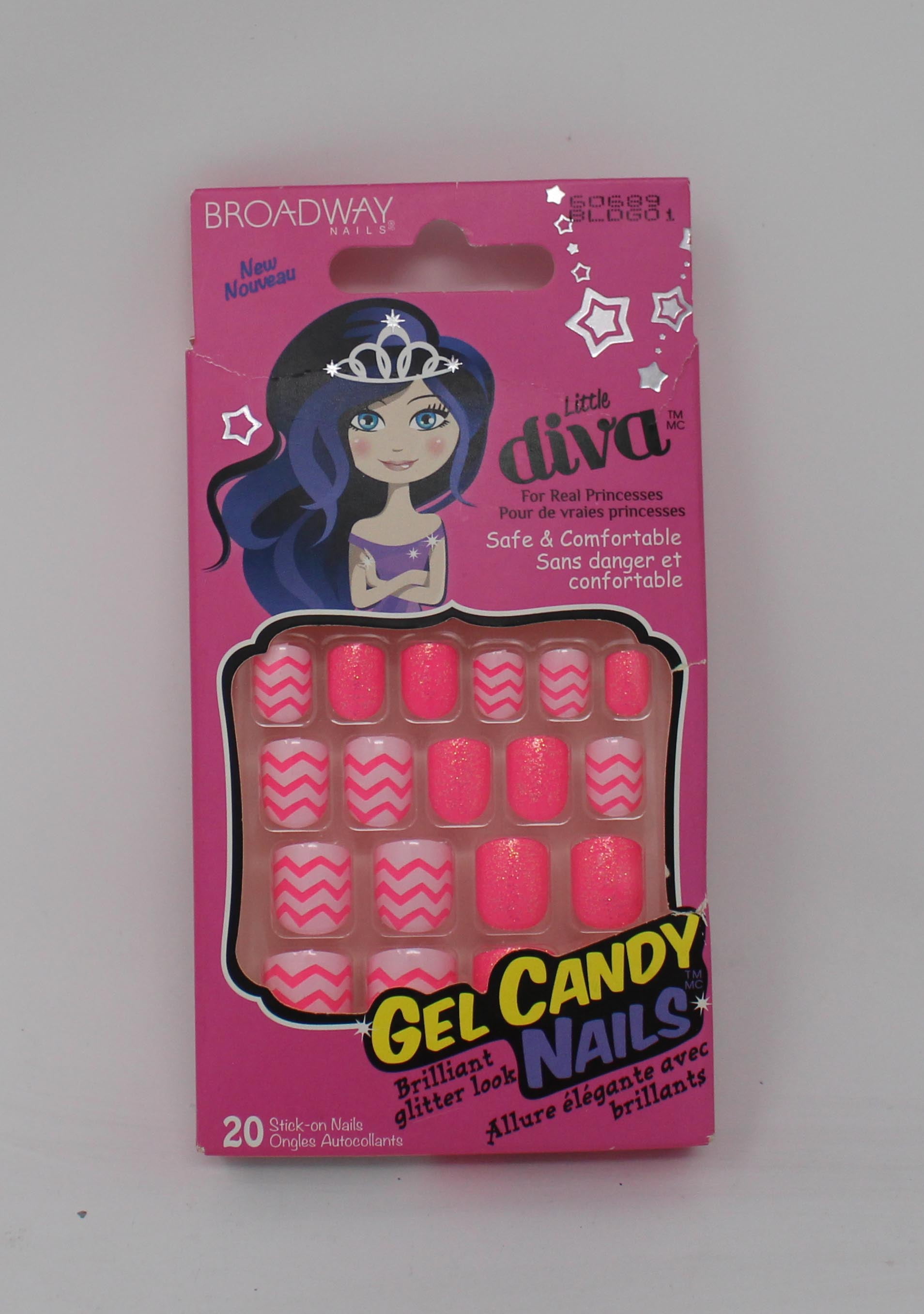 Broadway Nails Little Diva Gel Candy Nails - Walmart.com