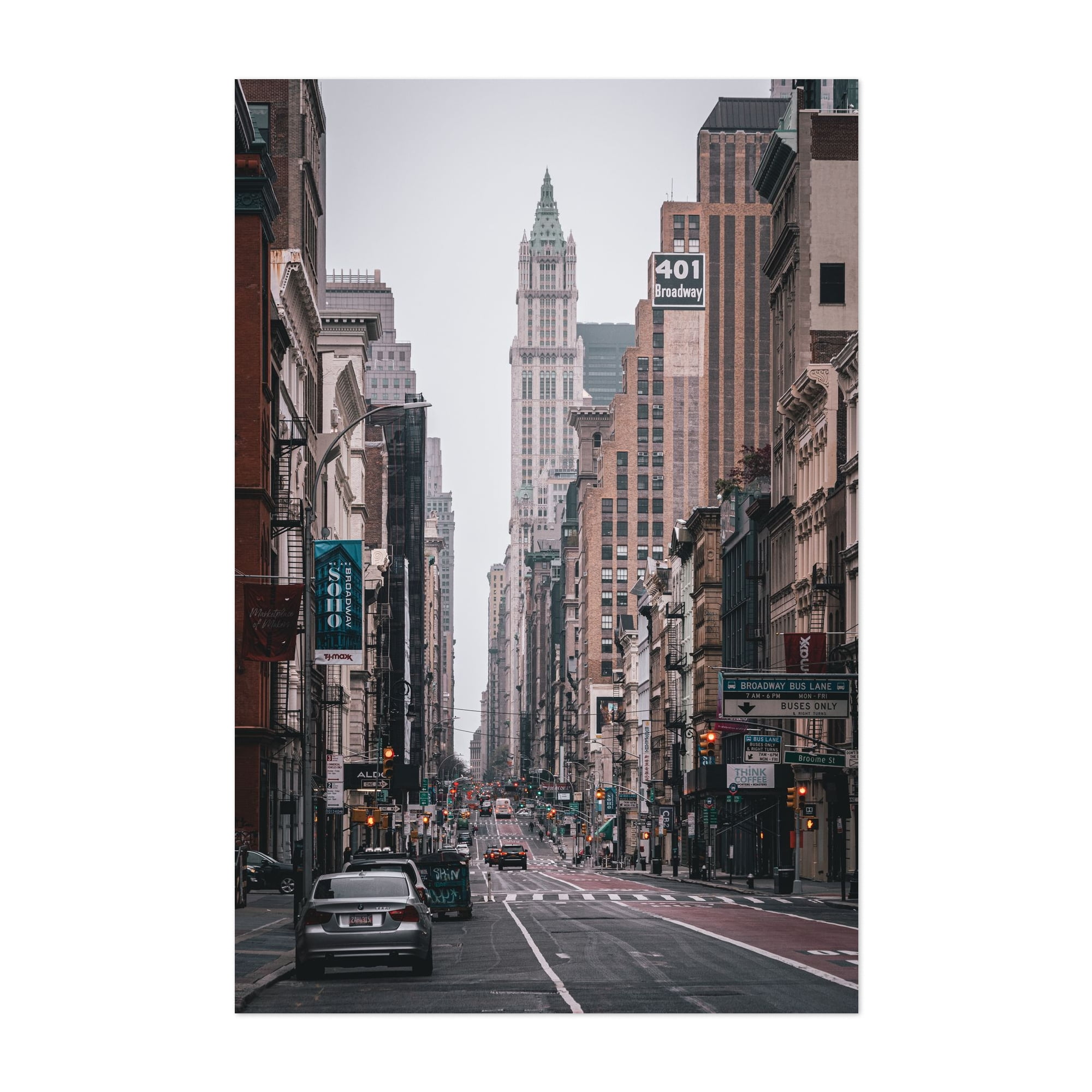 Broadway in Soho - Manhattan New York Photography City Street Photography Architecture Skyline ...