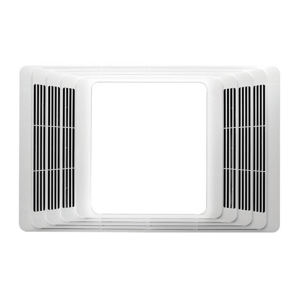 Broan Ventilation Fan w/ Light and Night Light, Round White Grille with ...
