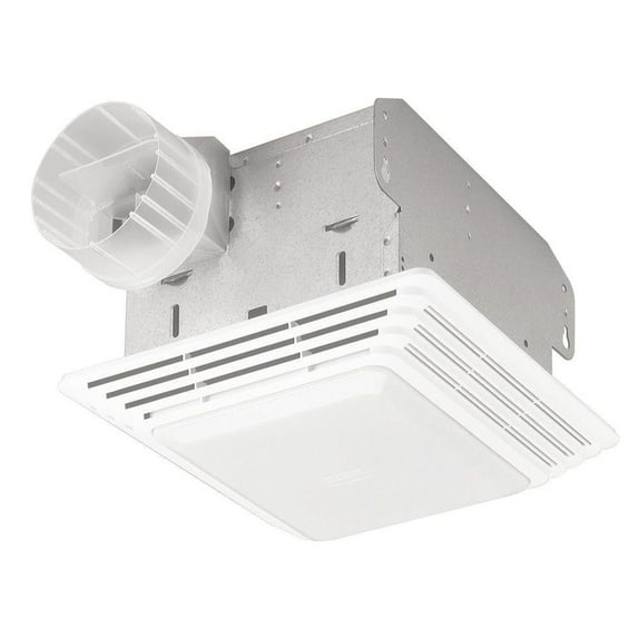 Broan-NuTone 678 Ventilation Fan and Light Combination, 50 CFM 2.5 ...