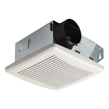 Broan 682 Bathroom Ventilation Fan with Charcoal Filter and White ...
