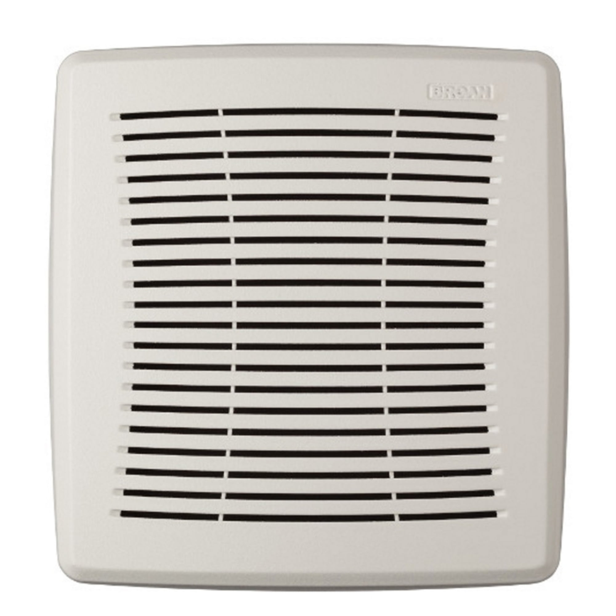 Broan-NuTone White Square Bathroom Vent Ceiling Bath Fan Grille Cover ...