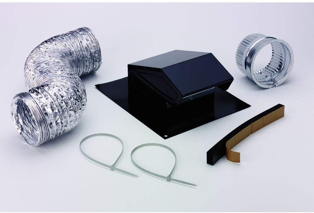 Broan-NuTone RVK1A Steel Roof Vent Kit for 3" & 4" Ducting - Walmart.com