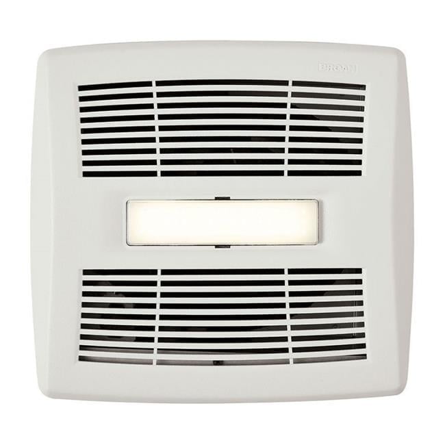 Broan-Nutone AE80SL 80 CFM, 0.8 Sones In-Vent Series Humidity Sensing ...