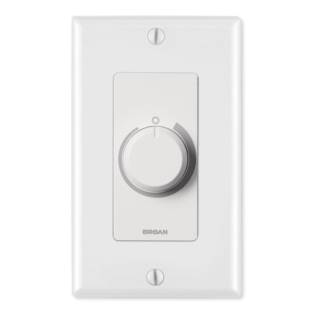 Broan-Nutone Speed Control,3 A,White,120 V SC100W - Walmart.com