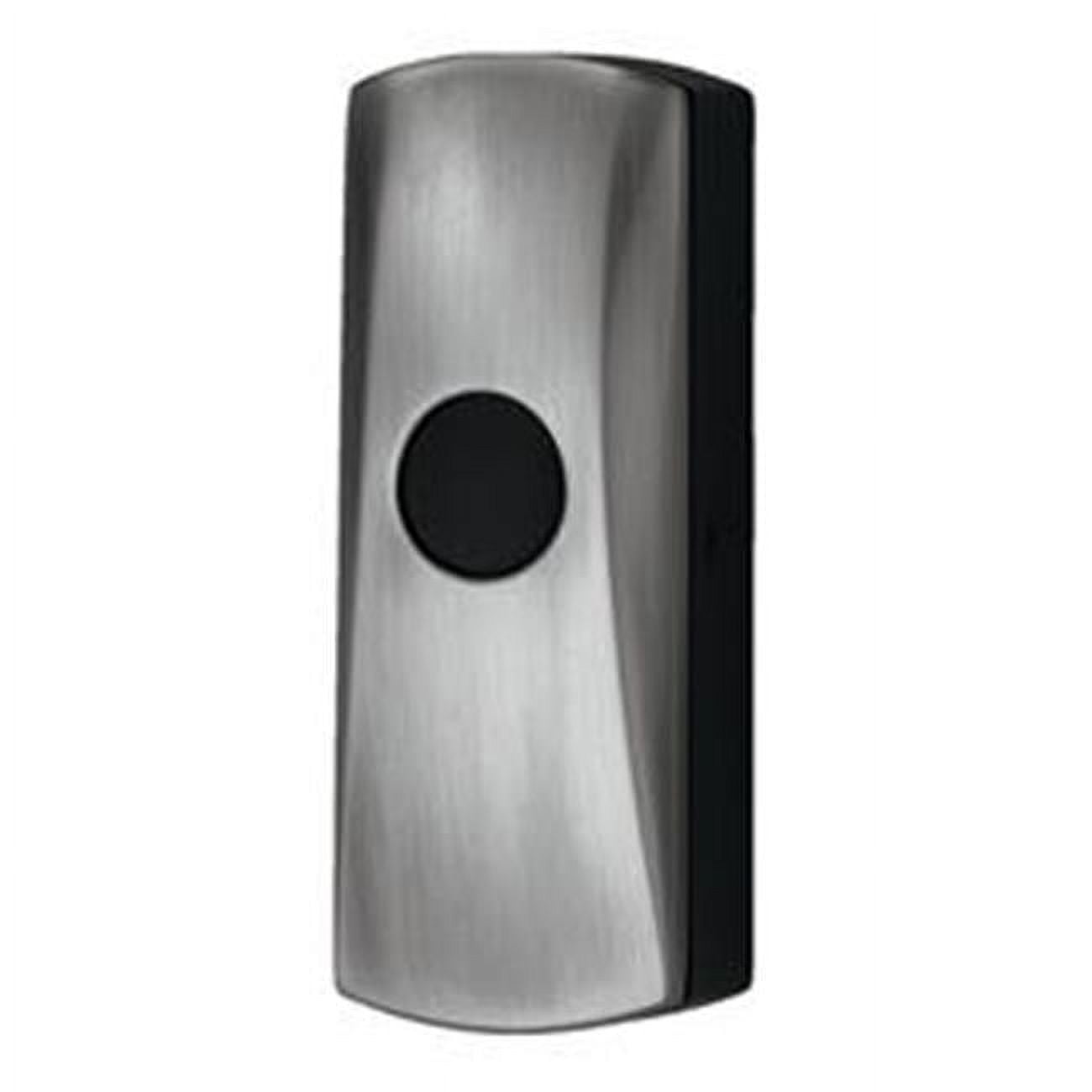 Broan-Nutone Wireless Unlighted Pushbutton, Satin Nickel, Doorbell ...