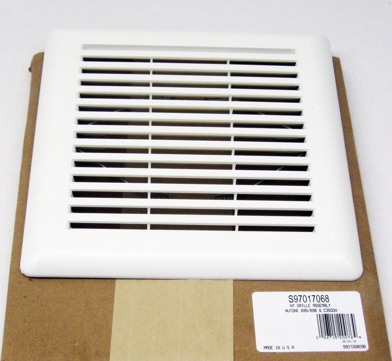Broan Nutone S97017068 Exhaust Fan Grille Assembly - Walmart.com