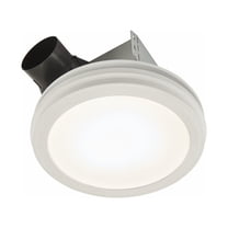 BROAN NuTone AE80LK Flex Bathroom Ventilation Fan with LED Light & Vent ...