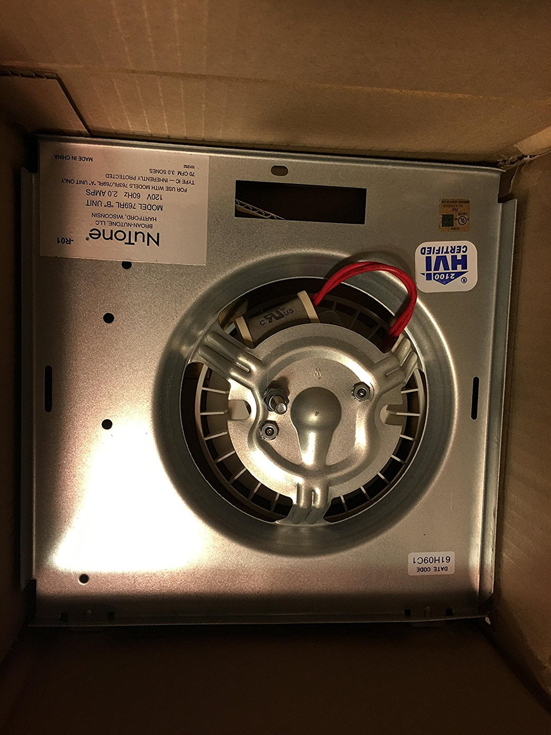 Broan S0504B000 Power Unit Assembly - New Bathroom Fan Motor Kit for ...