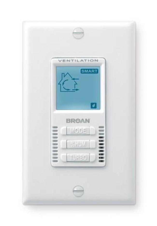 Broan VT9W HE Series 5 Manual Mode Wall Control for Fresh Air Systems ...