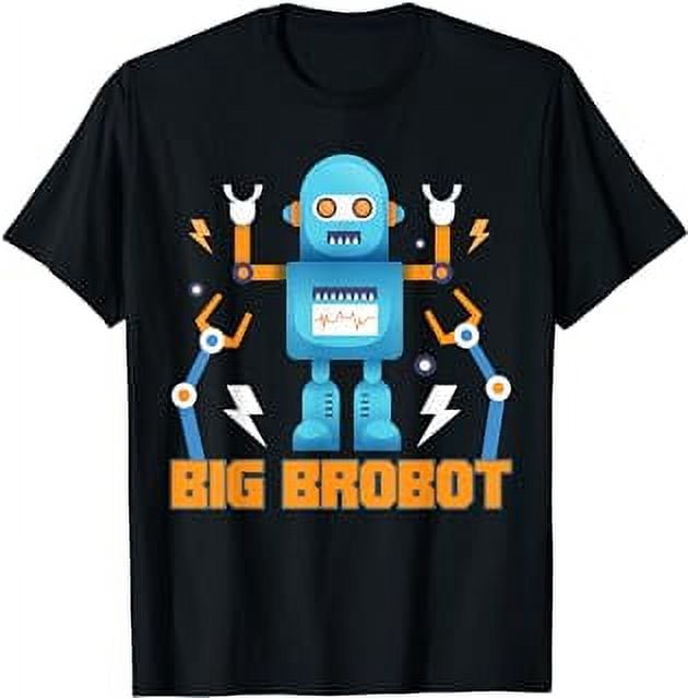 Brobots Brother Robot for the Big Brother and boys T-Shirt - Walmart.com