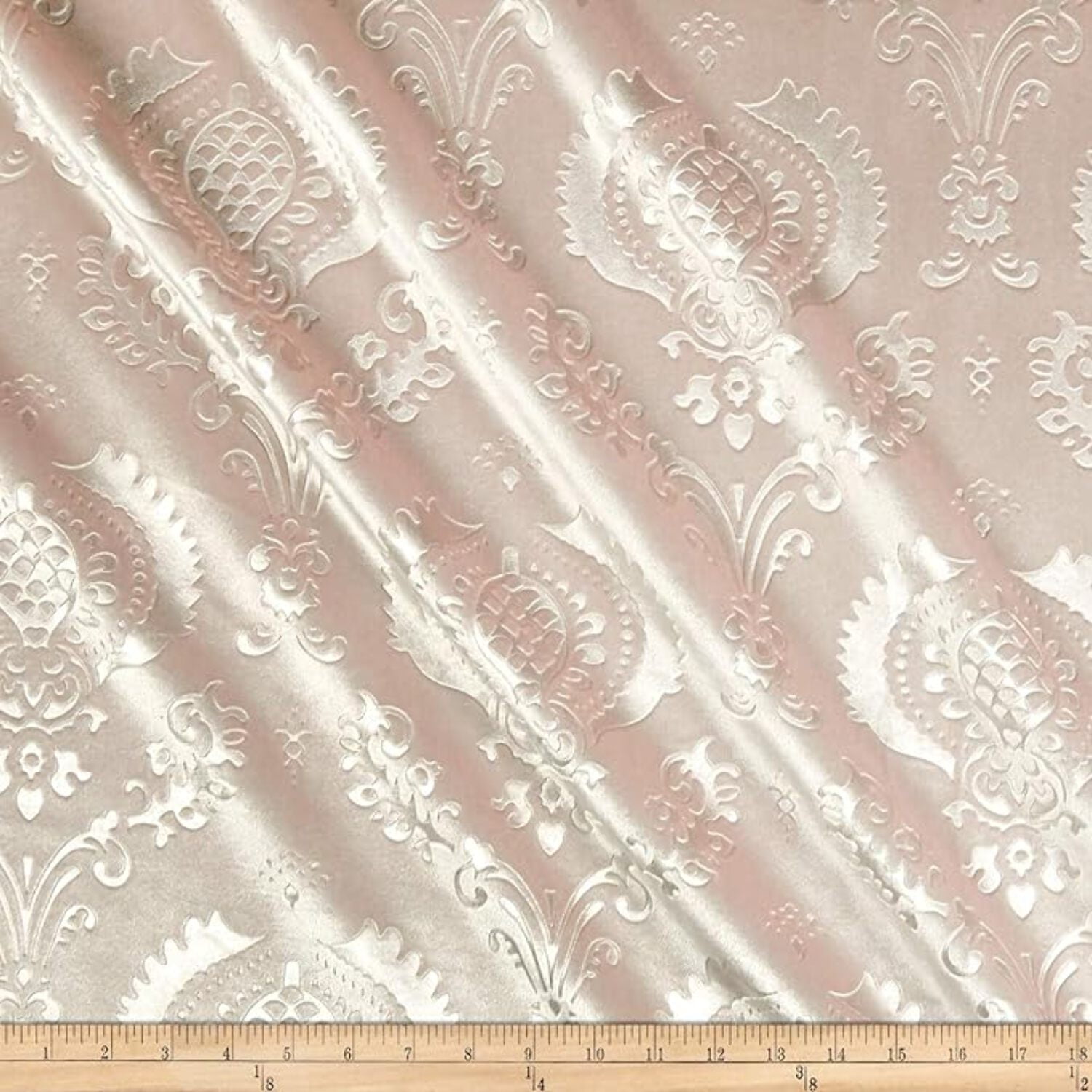 Brocade Damask Velvet Fabric, Ideal Embossed Material for Home Décor ...