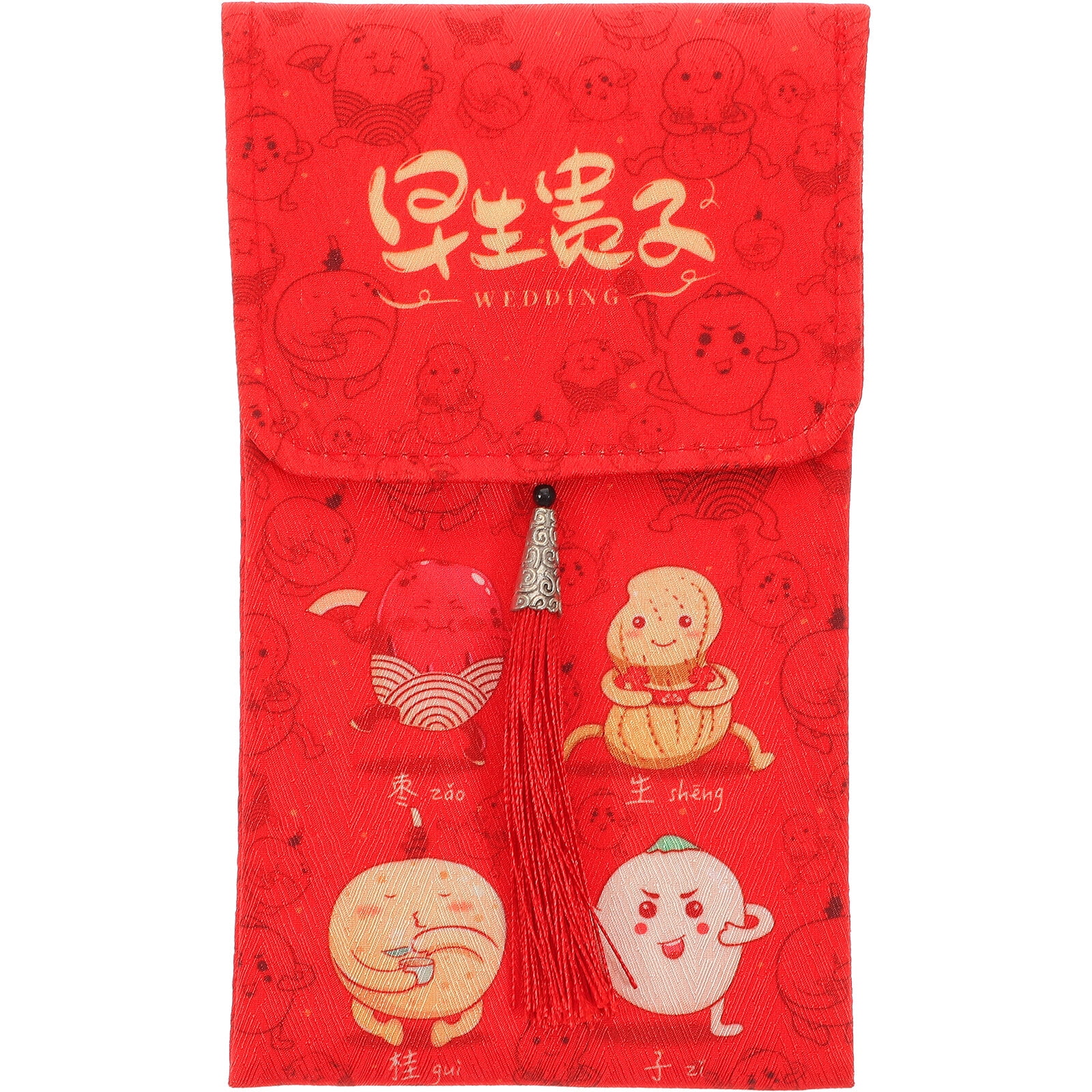 Brocade Red Envelope Lucky Money Envelopes Purses Wedding Packet ...