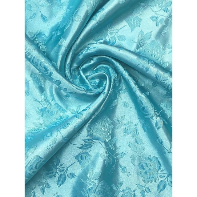 Brocade Roses Satin, 60" Wide, Sells by the Yard from Sal Tex Fabrics ...