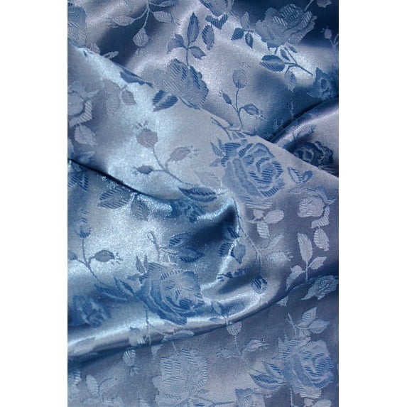 Brocade Roses Satin, 60" Wide, Sells by the Yard from Sal Tex Fabrics ...