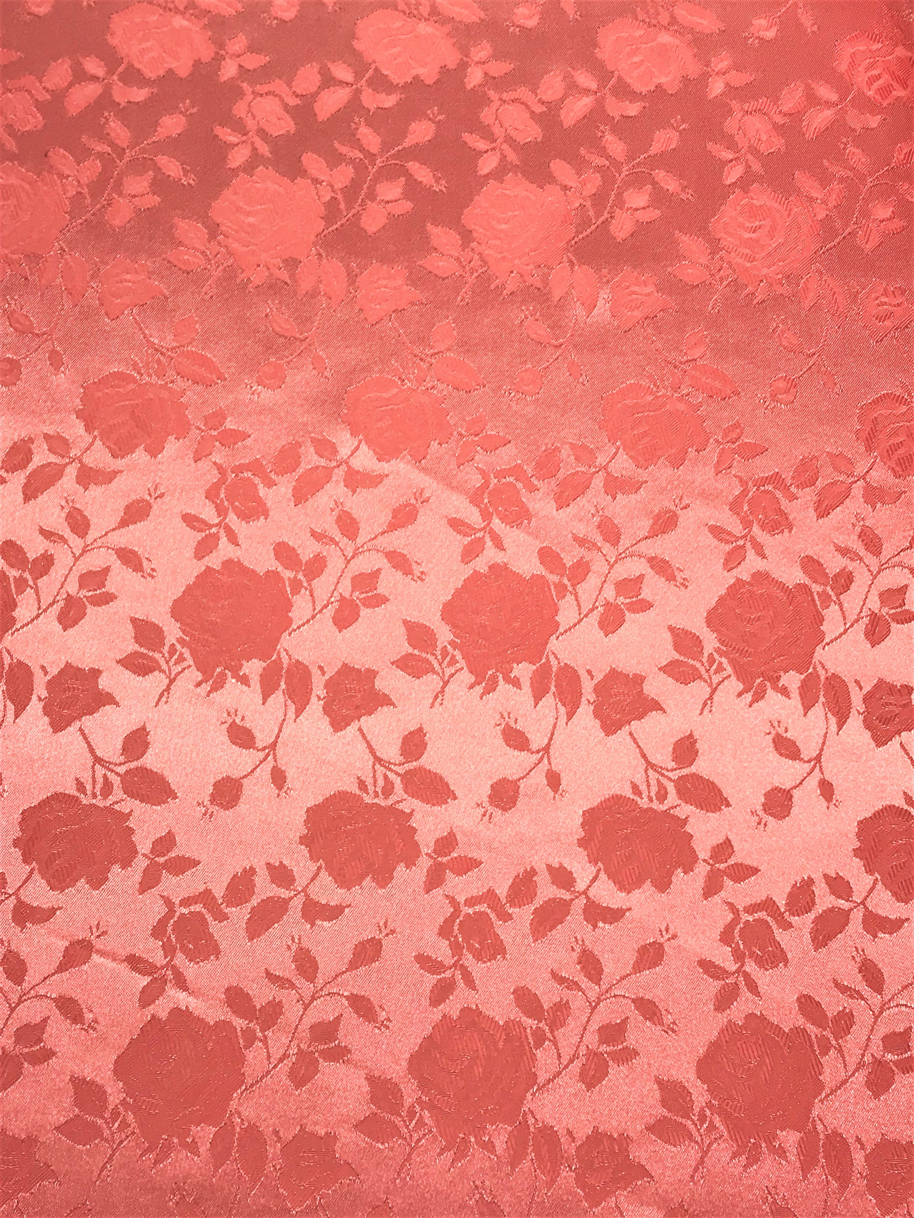 Brocade Roses Satin, 60" Wide, Sells by the Yard from Sal Tex Fabrics ...