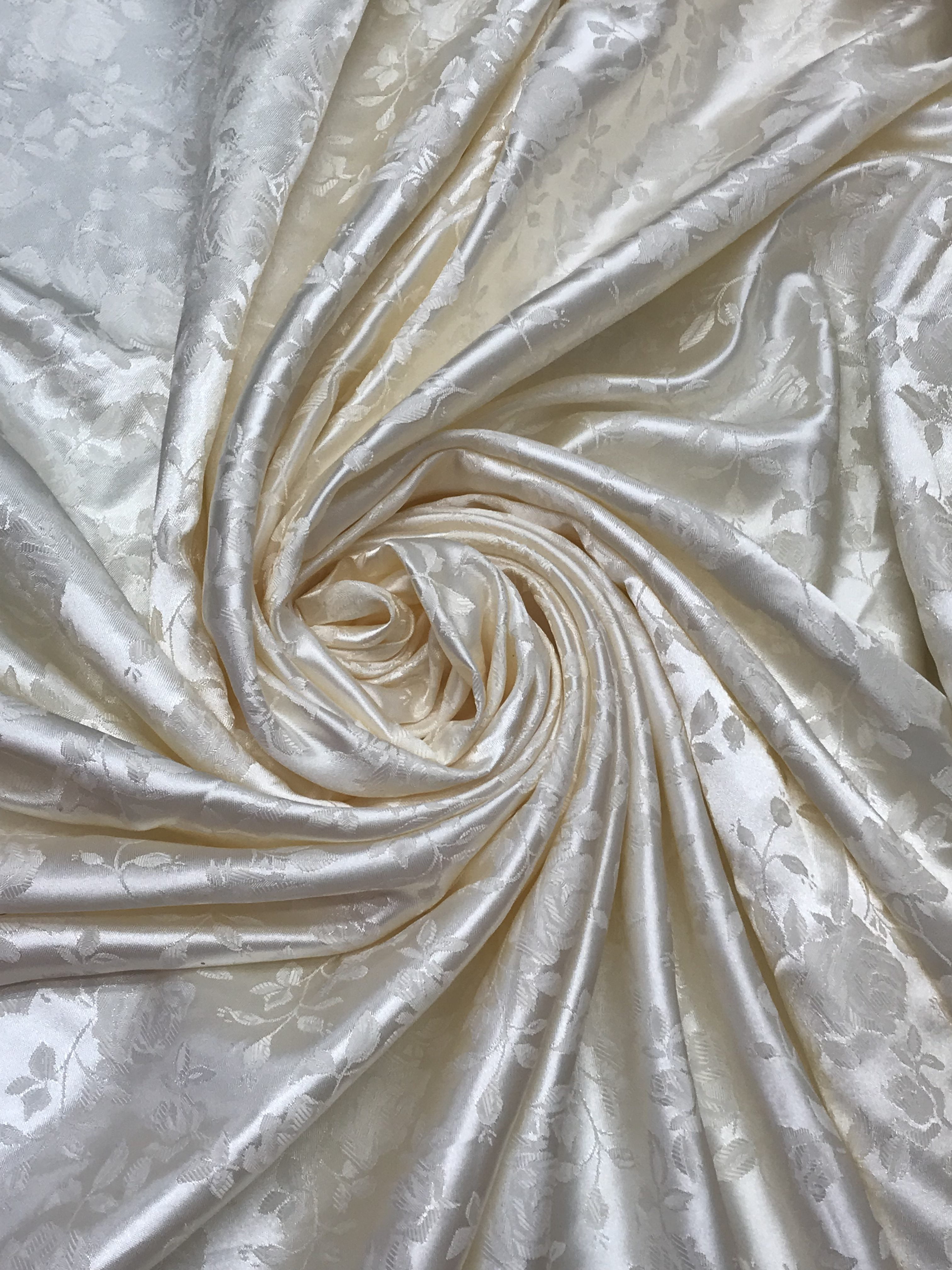 Brocade Roses Satin, 60" Wide, Sells by the Yard from Sal Tex Fabrics ...