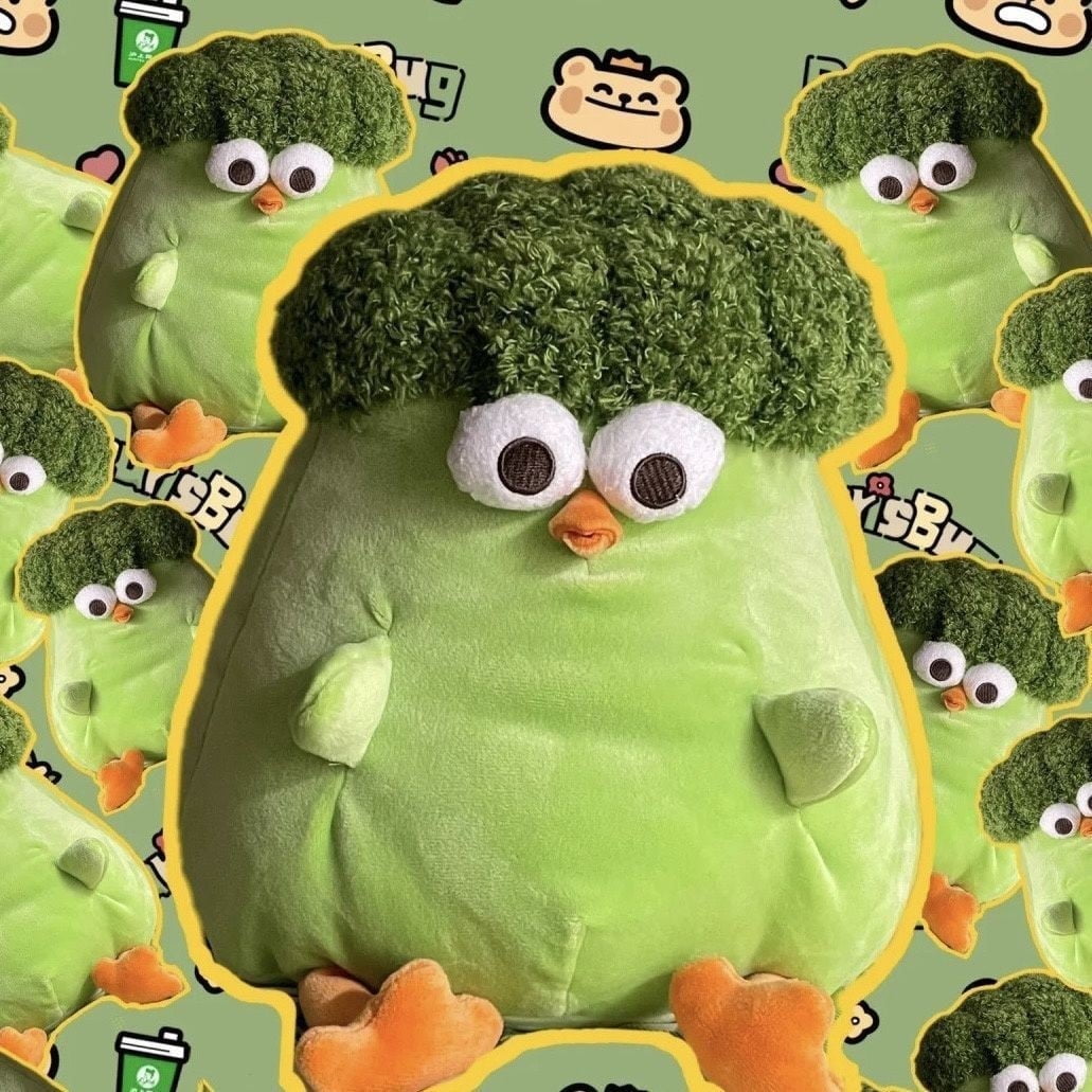 Broccoli Chicken Toy Doll - Walmart.com