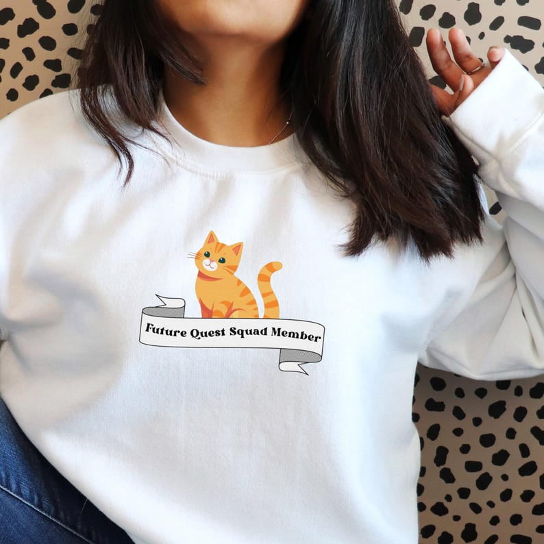Broccoli Future Quest Squad Member Sweatshirt Onyx Storm-Inspired Cozy ...