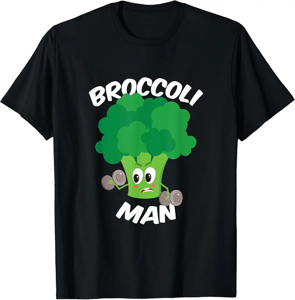 Broccoli Man Funny Vegetable Gift Fun T-Shirt - Walmart.com