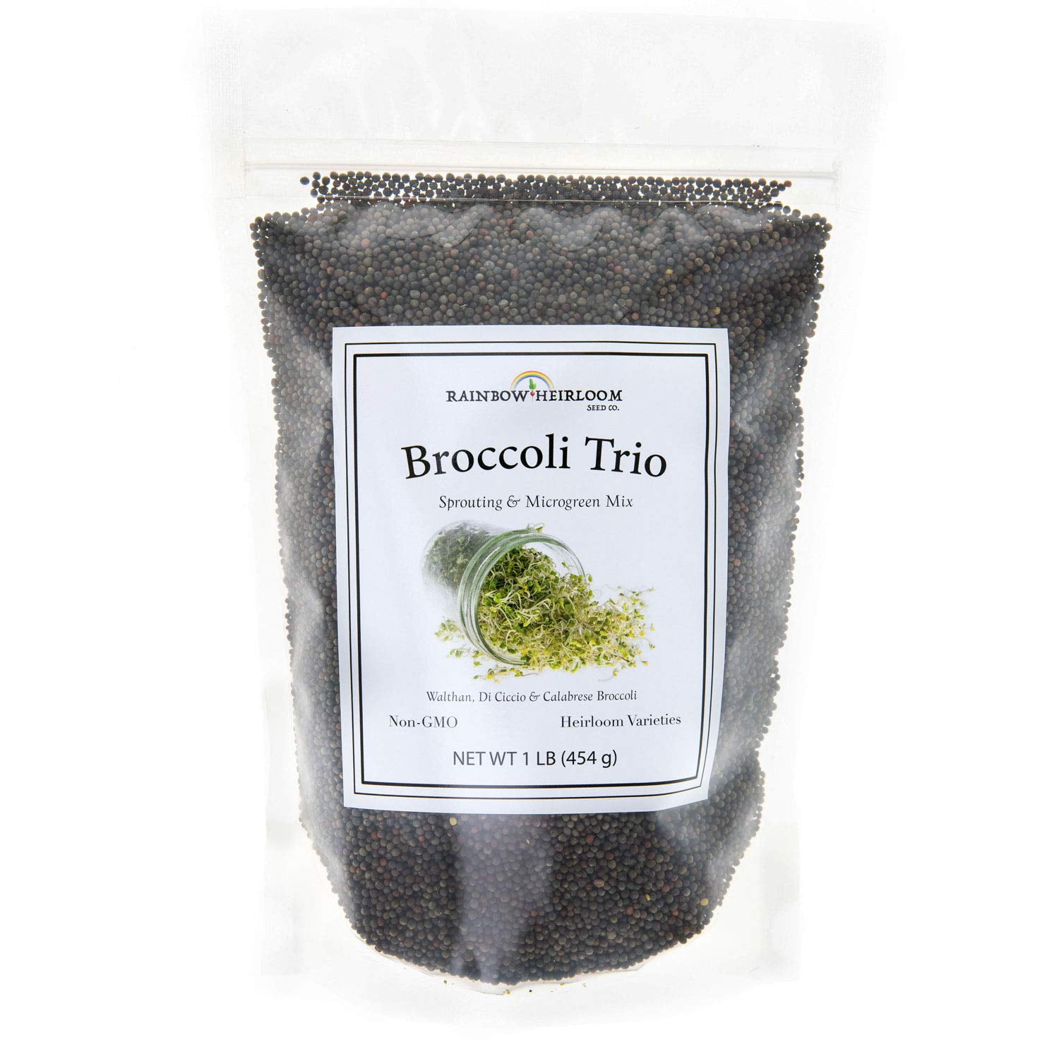 Broccoli Trio Sprouting & Microgreen Mix MVR1 | Contains 3 Heirloom ...