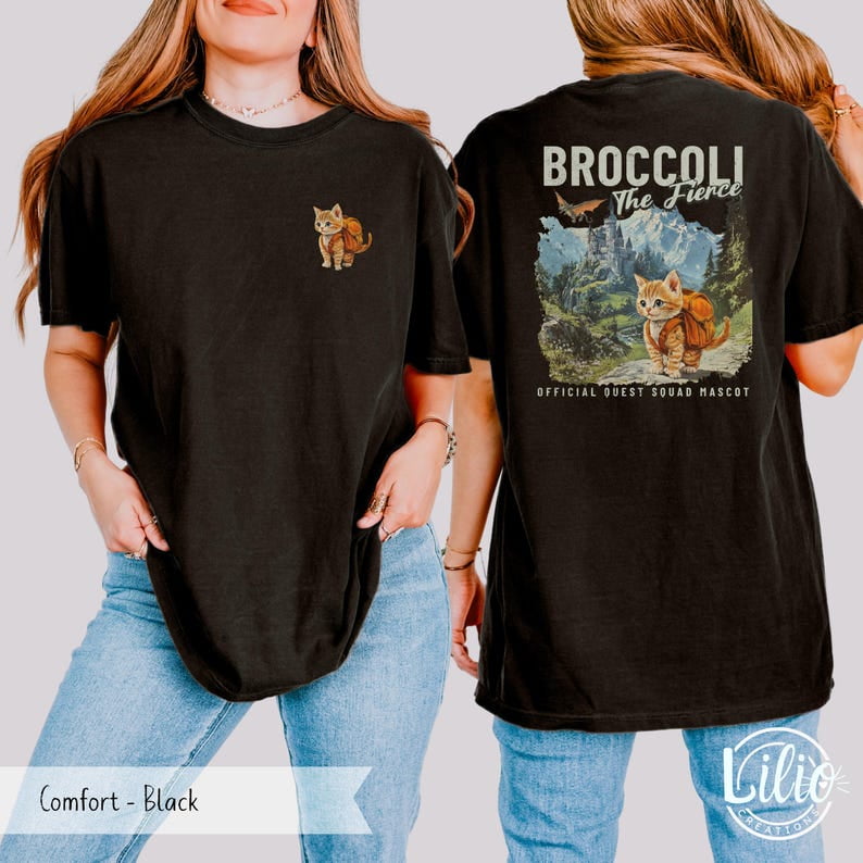 Broccoli the Fierce Shirt, Sworn Protector of the Quest Squad Tee ...
