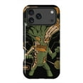 Broccozilla X-ray Fun Cartoon Veggie Illustration for iPhone 17 to 11 ...