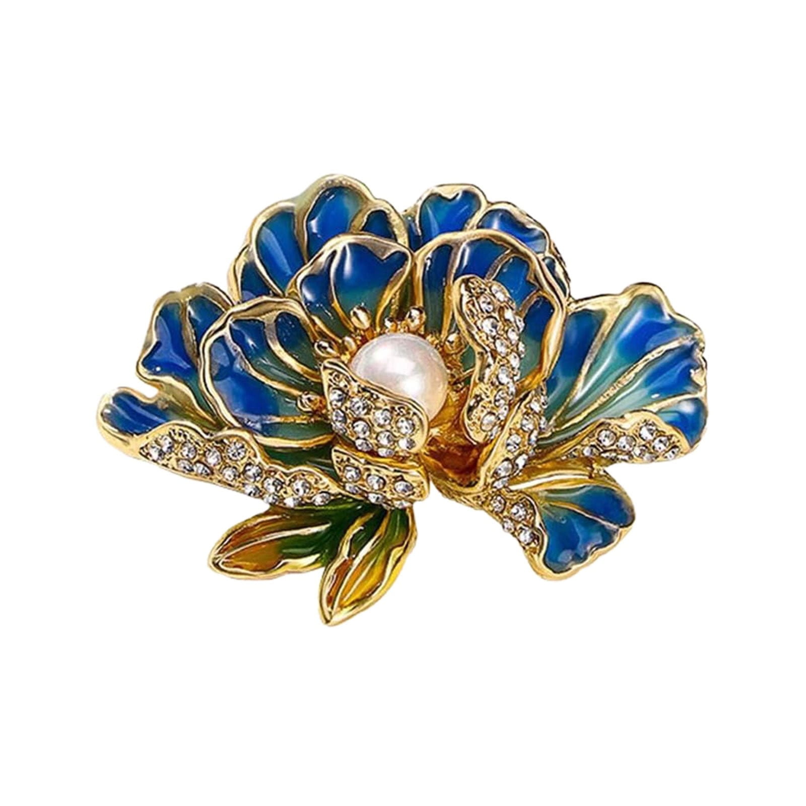 Broches Para Ropa De Mujer Women's Brooches Enamel Flower Brooches ...