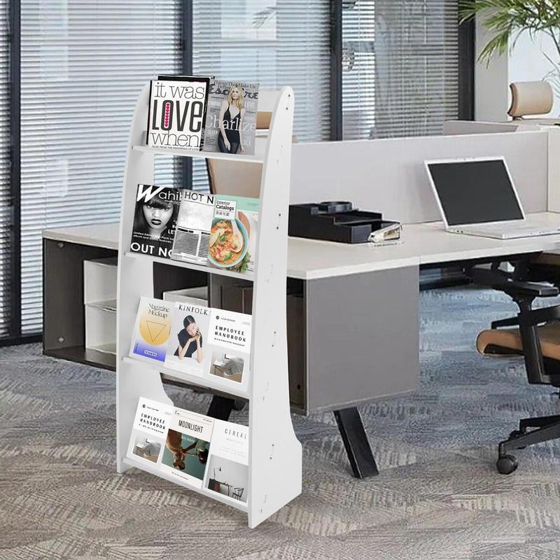 Brochure Display Stand Floor, Catalog Literature Display Rack Brochure ...