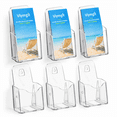 Brochure Holder 4 X 9 r Pamphlet Display Stand 12 Pack - Walmart.com