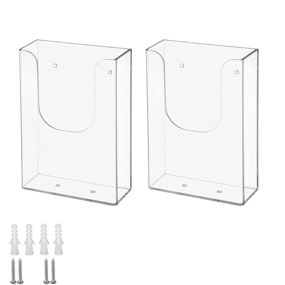 Brochure Holders 6.3 x 6.5 Inches Slide-in Interlocking Flyer Holder ...