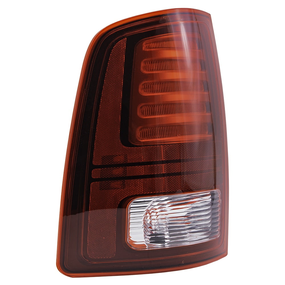 Brock 2222-0553L LED Combination Tail Light Assembly With Black Trim ...