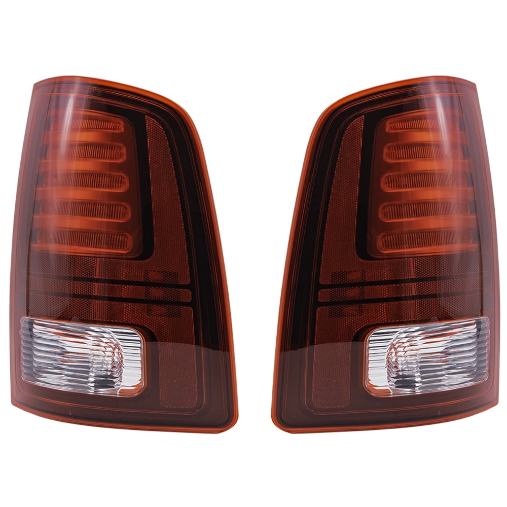 LED Tail Light for 2013-2018 1500 Black Trim Classic for 2013-2018 2500 ...